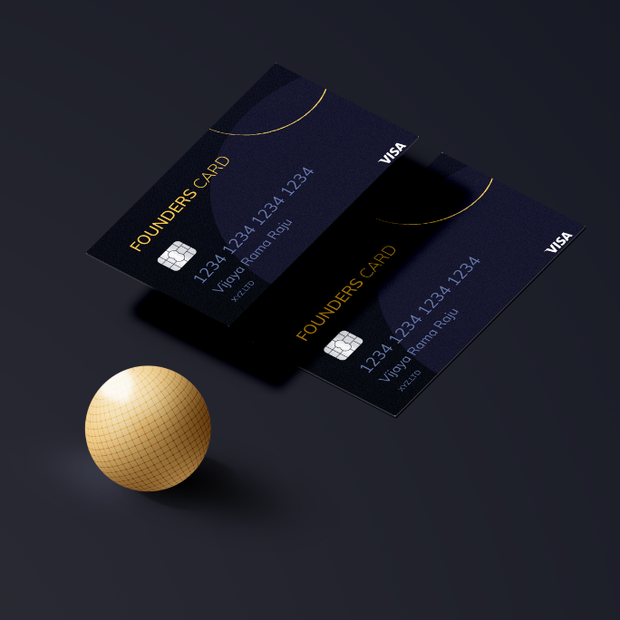India's first Credit Card for the Founders by the Founders