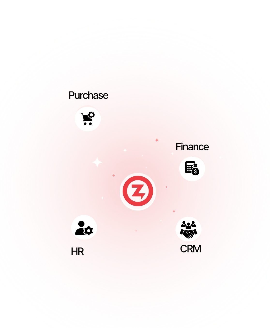 Zaggle Glitter Graphic